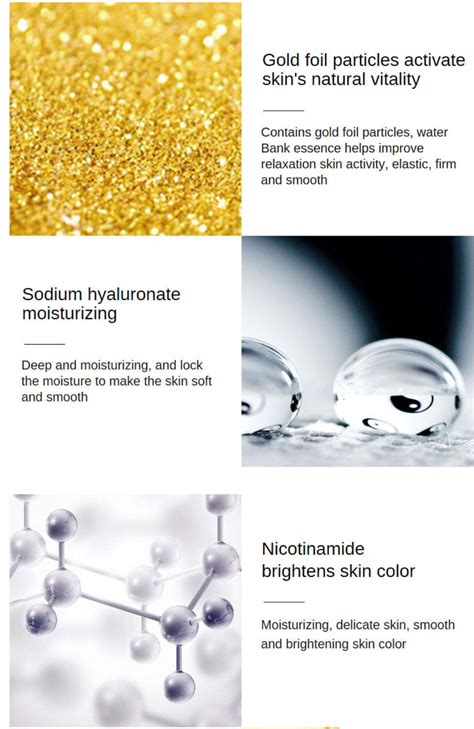 24k Gold Face Serum Beauty Seomou Cosmetic Factory