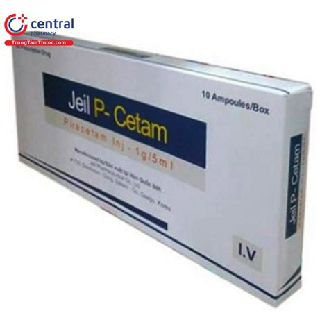 [chÍnh HÃng]thuốc Jeil P Cetam 1g 5ml điều Trị Triệu Chứng Chóng Mặt