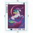 Ufengke Kit Broderie Diamants Plein Licorne Colorée Mosaique Peinture