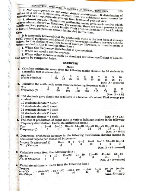 Arithmetic Mean 2 Pdf