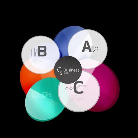 Premium Vector Geometrical Abstract Infographics Banner Template Vector Illustration