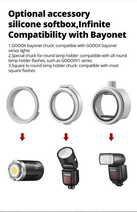 godox ml cd15 silicone diffuser ball gel dome kit soft box for ml30