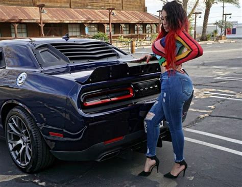 Pin By Joseph R Luna On Diablo Challengers Mopar Girl Hellcat Car Girls