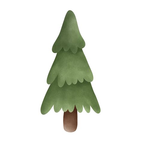 Simple Pine Tree 24750952 Png