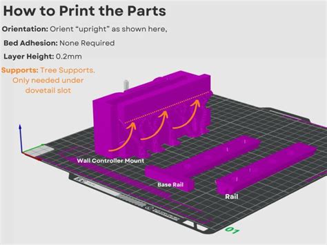 Wall Mounted Controller Holder Print In Place Folding Bracket 3d Model By Forgecore On Thangs