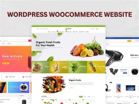 Design Wordpress Woocommerce Or Ecommerce Website Upwork