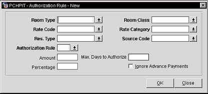 Authorization Rules