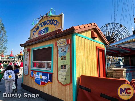 Disneyland News Pixar Fest Food Booth Portorosso 1 Micechat Micechat