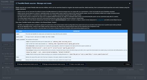 Configuration Trackme Documentation