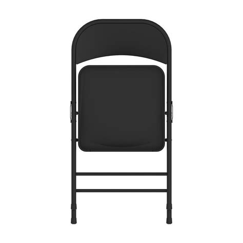Silla De Metal Plegable Nora Negra Cemaco