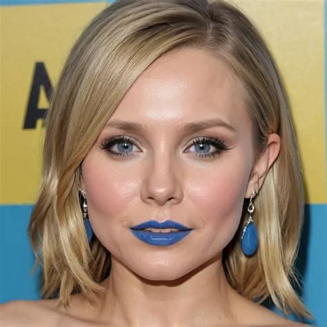 Megan Markle Bimbo Hypnotic Blue Lips