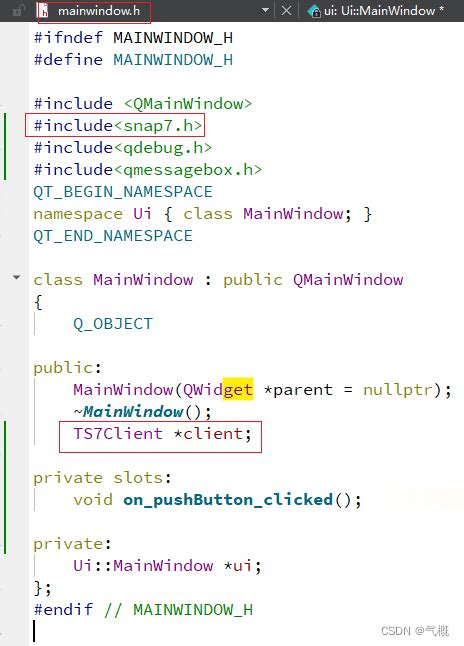 C Qt 环境下snap7的使用qt Snap7 Csdn博客