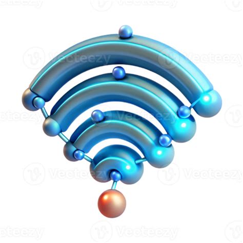 Wonderful Artistic Abstract Wireless Network Connection Symbol High