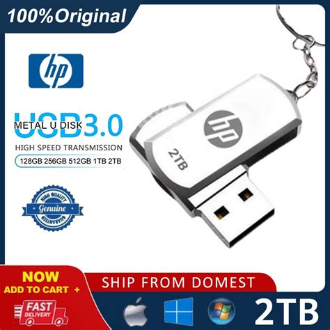Jual HP Flashdisk Usb 3 0 2TB 1TB Portable USB Flash Drive Memory Stick Metal Waterproofing