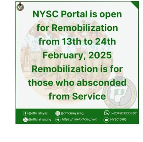 Difference Between NYSC Revalidation And Remobilization InfoArena Com Ng