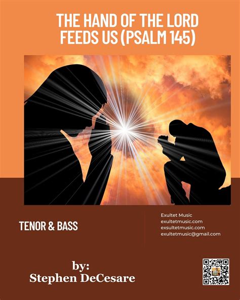 The Hand Of The Lord Feeds Us Jw Pepper