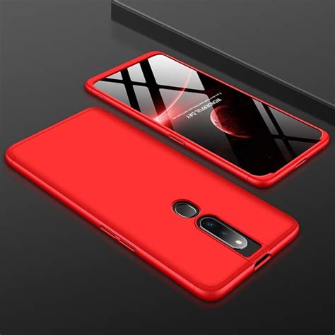 Gkk Oppo F Pro In Series Pc Case Dual Colour Finish Ultra Thin Slim Back Cover F