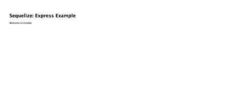 Nodejs 筆記（二）sequelize Orm Framework Greddys Blogs