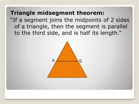 Ppt Section Midsegments Of Triangles Powerpoint Presentation
