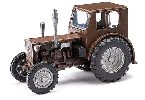 DS Automodelle Modellbauvertrieb Busch Mehlhose Traktor Pionier Braun