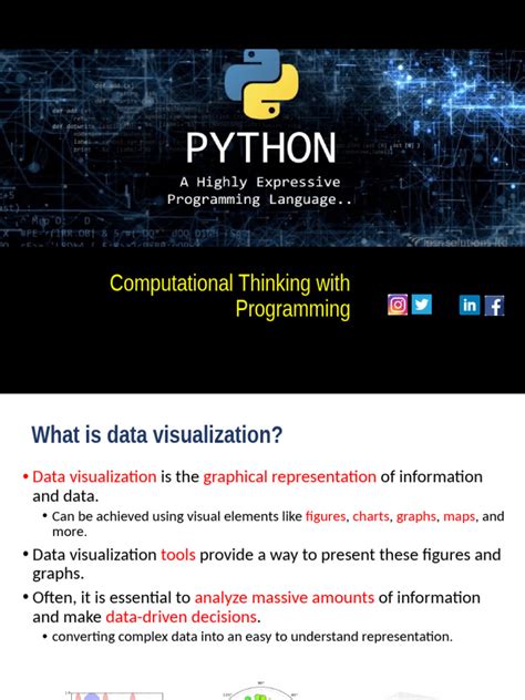 Data Visualization With Matplotlib Pdf Cartesian Coordinate System