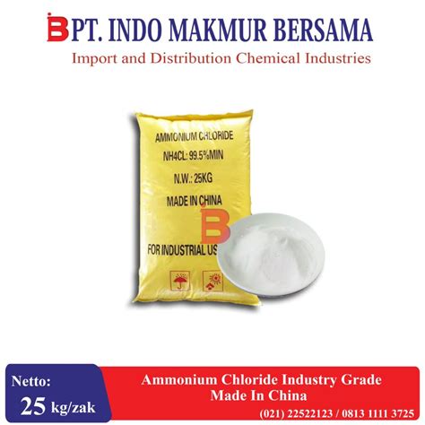 Ammonium Chloride Pt Indo Makmur Bersama