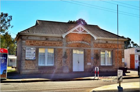 Balhannah Soldiers Memorial Hall 91 Onkaparinga Valley Rd Balhannah