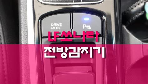 Lf쏘나타 뉴라이즈 자동차 전방센서 순정 P버튼 전방감지기 옵션 튜닝 네이버 블로그