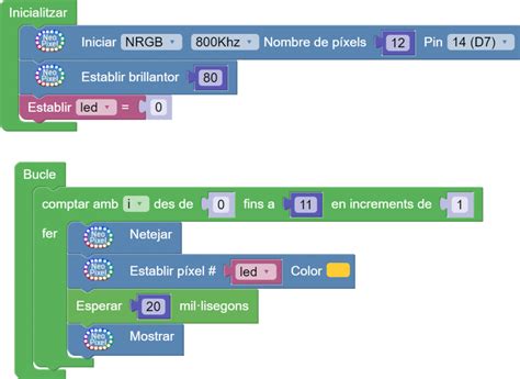 Programar El Brunzidor I La Tira De Neopixels Steamakers Luciano
