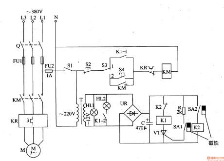 Contactless Liquid Level Controller Circuit Diagram