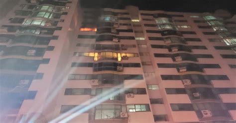 울산 북구 천곡동 아파트서 화재…11명 경상