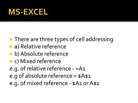 Ms Excel Ppt Pptx
