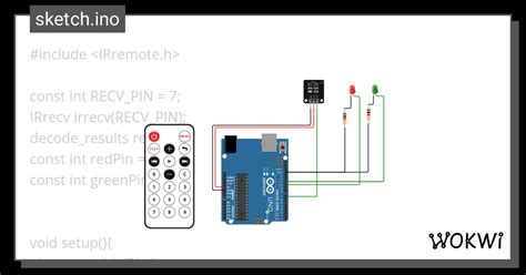 g9 infrared o wokwi esp32 stm32 arduino simulator