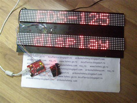 Arduino TehNiq FDS Display With Arduino