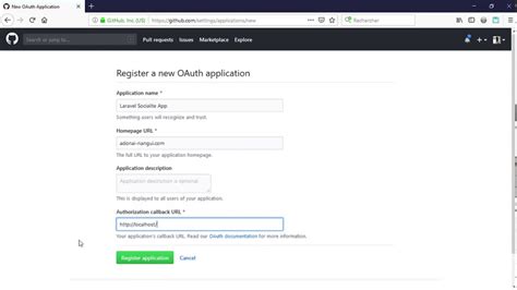 Comment Créer Une Application Github Pour Une Connexion Oauth Youtube
