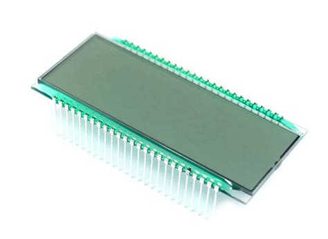 Monochrome Lcd Segment Display Htn Lcd Display Module With White Led
