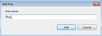 How To Create An Area In Asp Net Mvc Application Codeproject