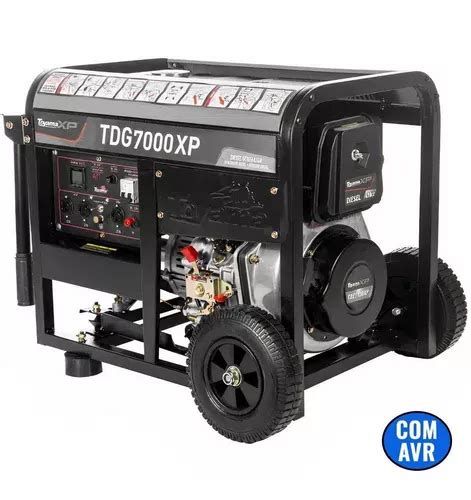 Gerador De Energia À Diesel 6kva Bivolt Tdg7000xp Toyama Mercadolivre