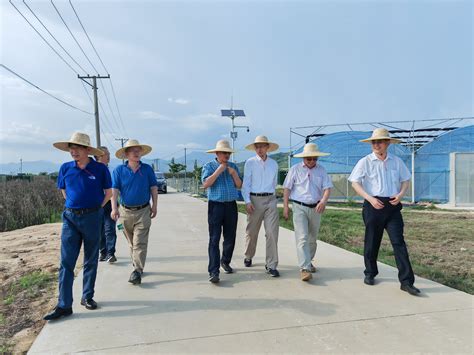 中国农业大学三亚研究院 新闻动态 康绍忠院士一行到三亚研究院考察调研