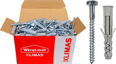 KoŁek Kołki Rozporowe Kkx 12x60 Wkręt Met 50szt 5905351957674 • Cena
