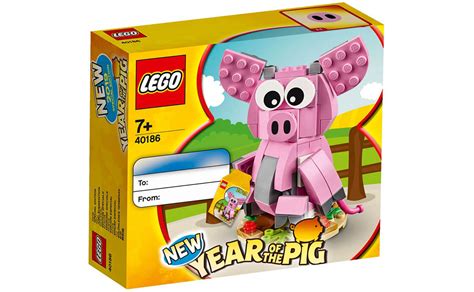 Купить LEGO Seasonal Год Свинки (40186), ЛЕГО 40186 - цена набора ...