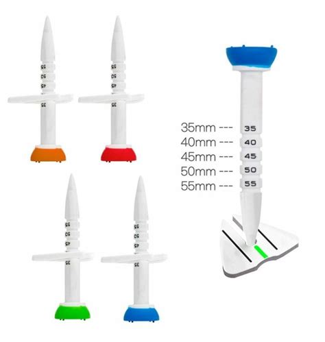높이조절 골프 눈금티 드라이버 티꽂이 플라스틱 티몬