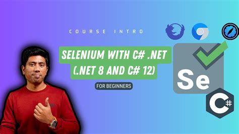 Selenium With C Net For Beginners Course Introduction Youtube