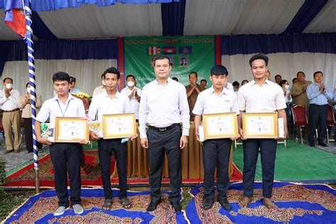 ឯកឧត្តមបណ្ឌិត កៅ ថាច ជំរុញឱ្យសិស្សានុសិស្សខិតខំប្រឹងប្រែងសិក្សារៀនសូត្រ និងពង្រឹងសមត្ថភាព