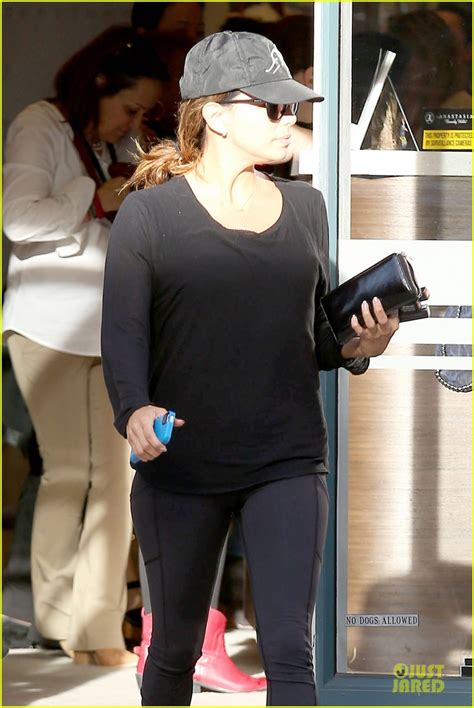 Eva Longoria Rocks New Bangs And Gets Picked Up By Jose Baston Photo 3053581 Eva Longoria