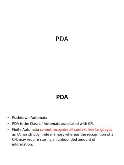 Pda Pdf Logic Theoretical Computer Science