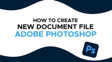 How To Create A New Document In PhotoShop SkillyPro