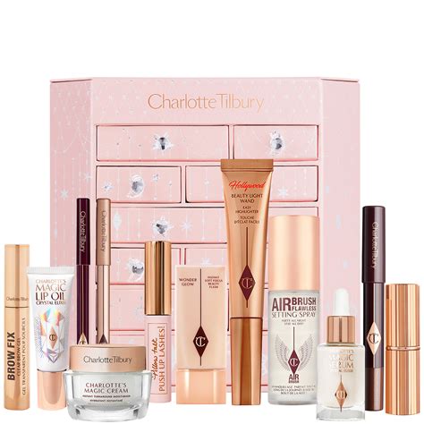 Charlotte Tilbury Charlotte S Diamond Chest Of Beauty Stars Advent Calendar Cult Beauty