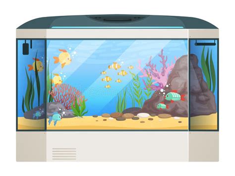 Aquário água Para Isolamento De Quarentena De Peixes Desenho