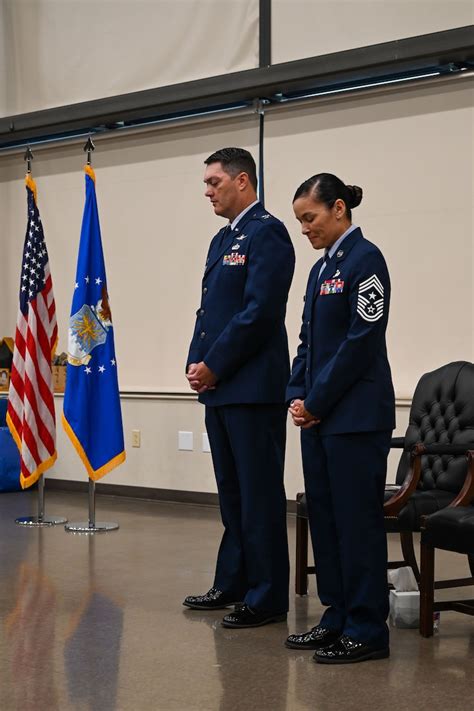 960th Cyberspace Wing Command Chief Retires Joint Base San Antonio News